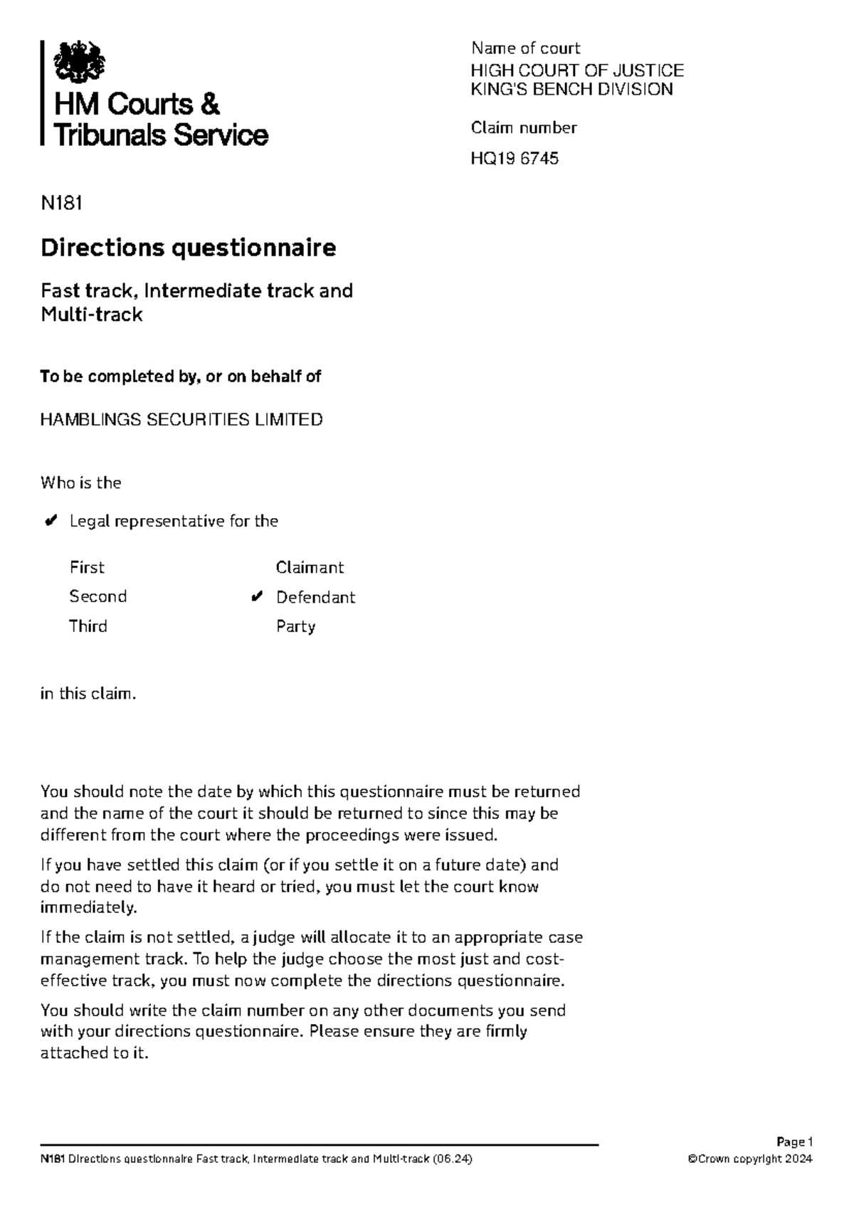 2425 dis ws08 ce02 preparatory task exemplar - N181 Directions ...