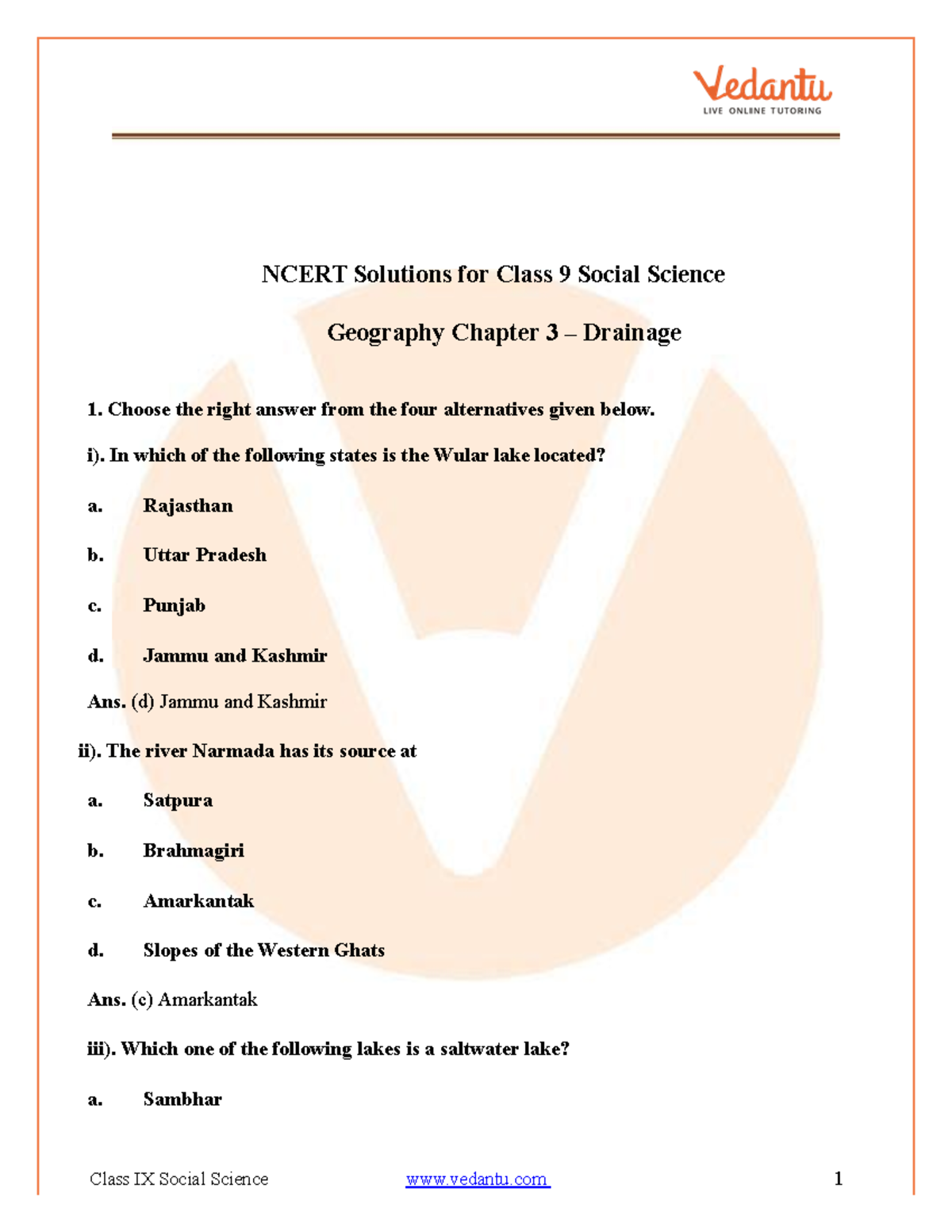 Ncert solutions class 9 social science contemporary india chapter 3 ...
