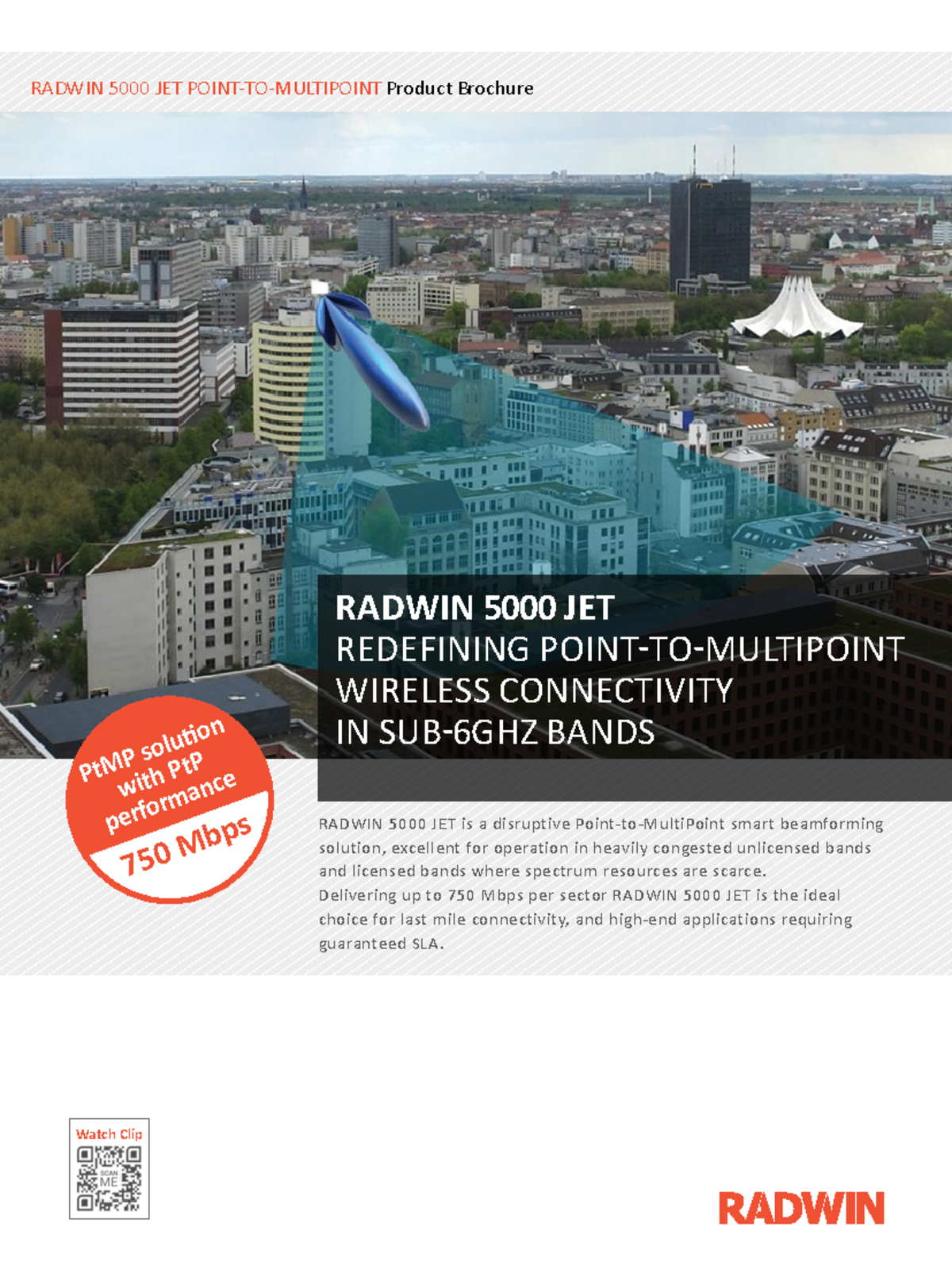RW 5000 JET EN - RADWIN 5000 JET POINT-TO-MULTIPOINT Product Brochure ...