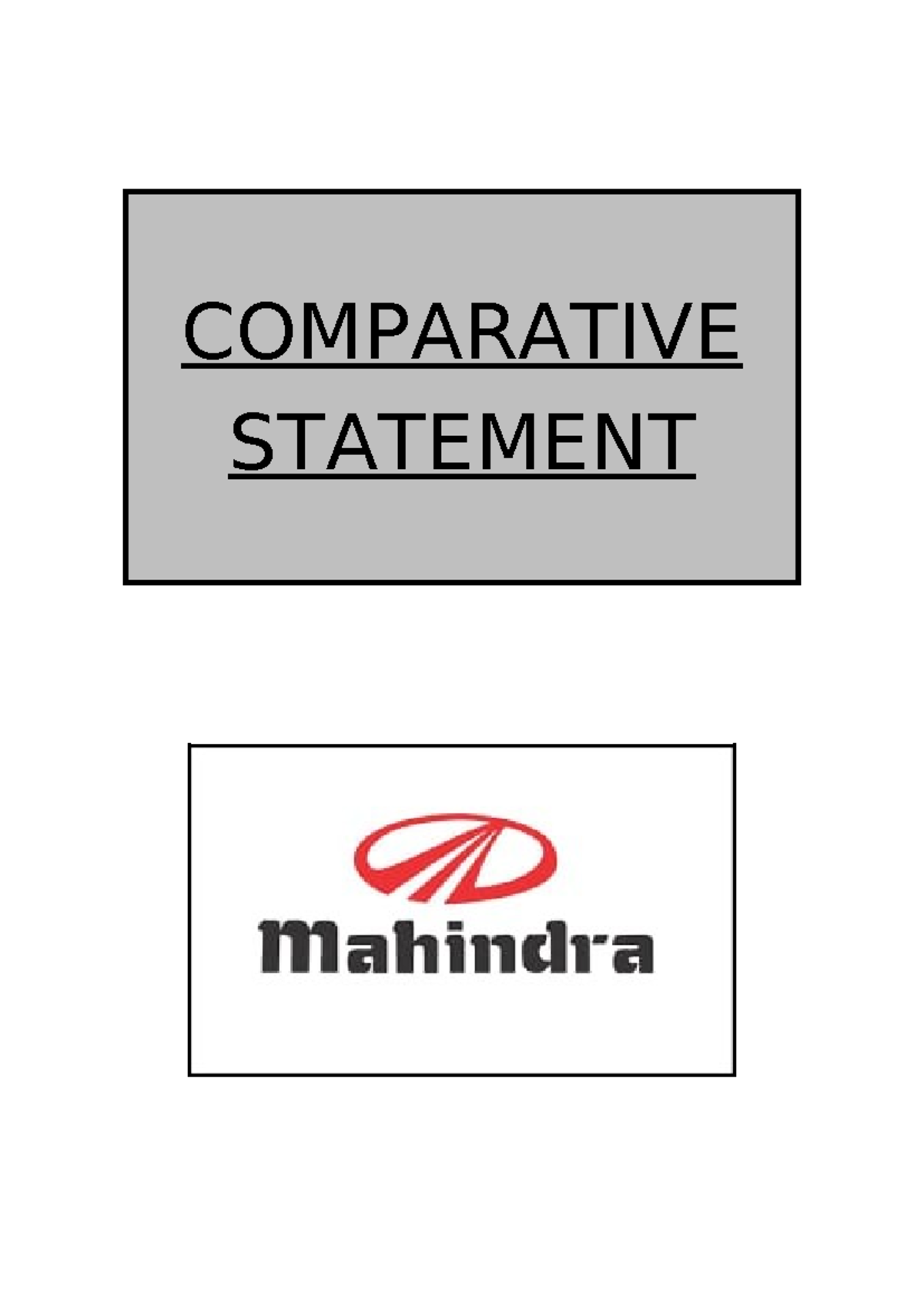 Comparative - balance sheet - Fundamentals of Accounting - COMPARATIVE ...