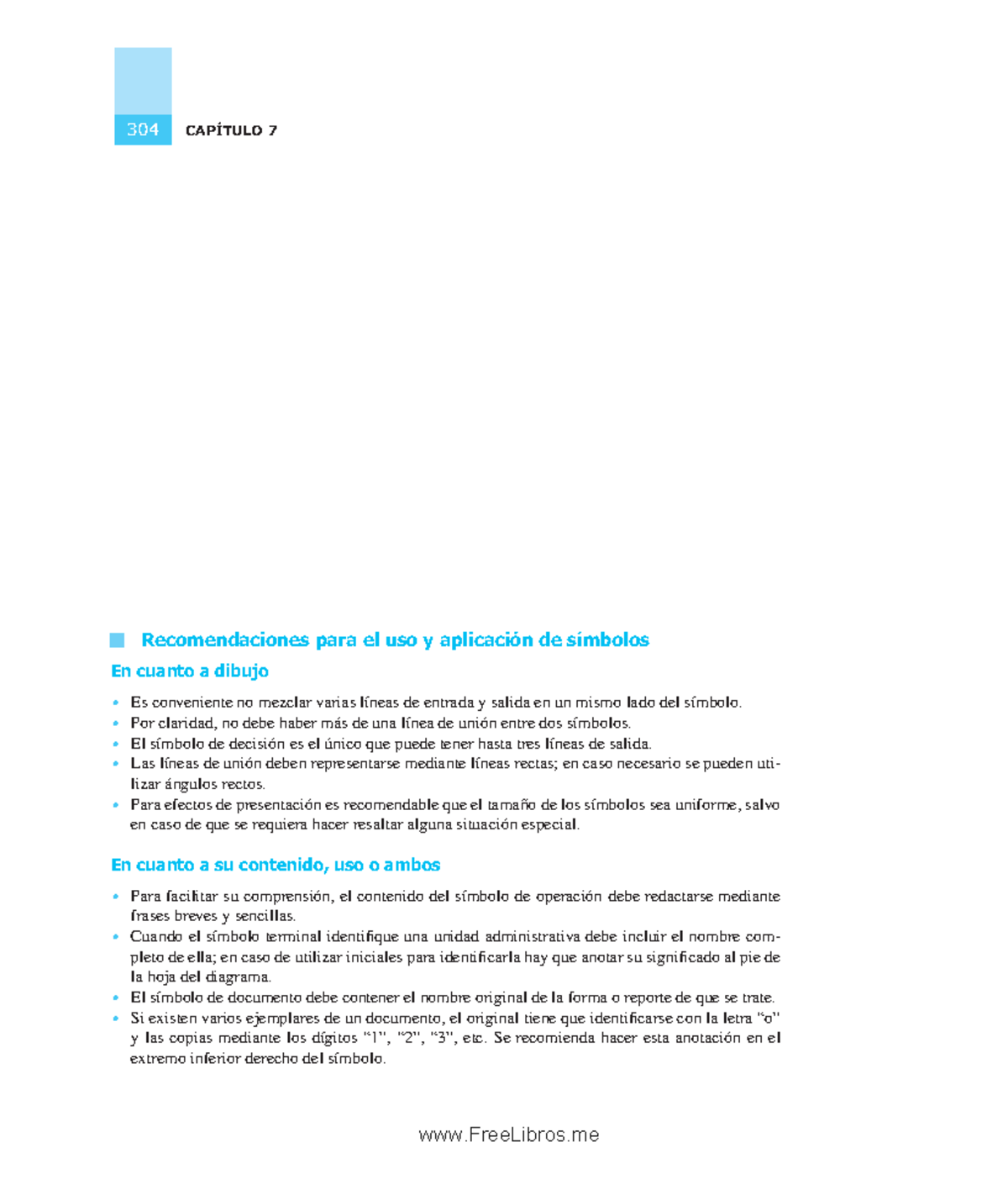 4.2 Recomendaciones para el uso y aplicaci-n de s-mbolos - 304 CAPÍTULO 7 Recomendaciones para ...