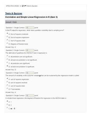 Multiple Regression III - Quiz 3 - SP20-ITAO-20200 Tests & Quizzes ...