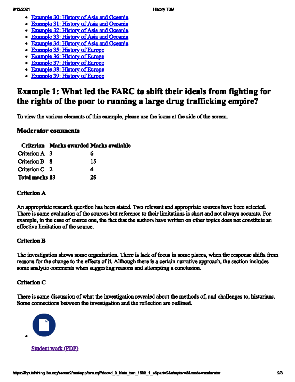 IA example 1 e (comments) - Studocu