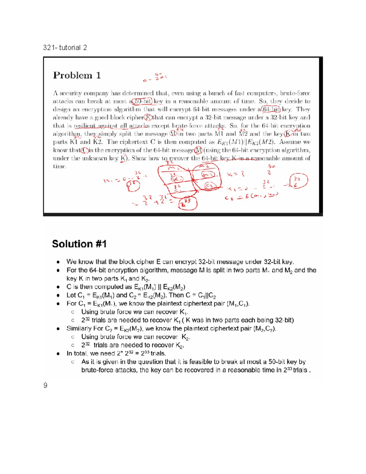 321-T2-soln - in class tutorial solution - SOEN 321 - 321- tutorial - Studocu