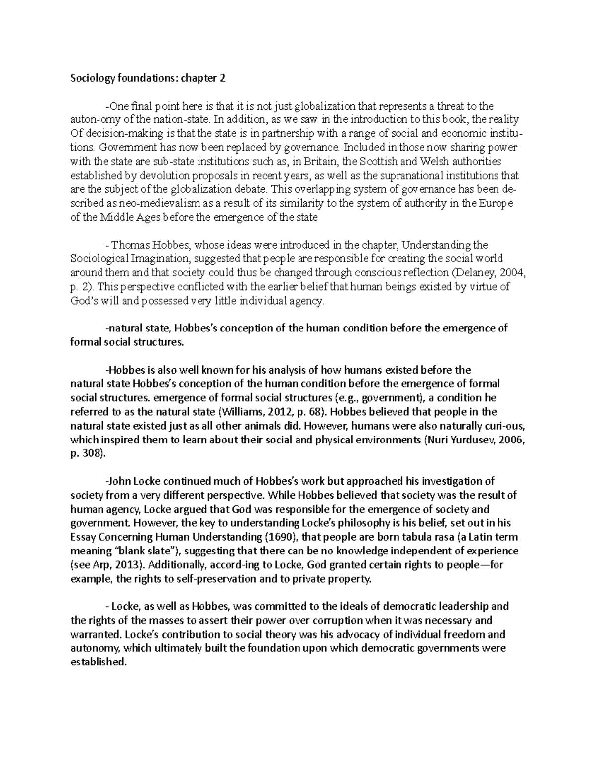 Sociology foundations chapter 2 - In addition, as we saw in the ...