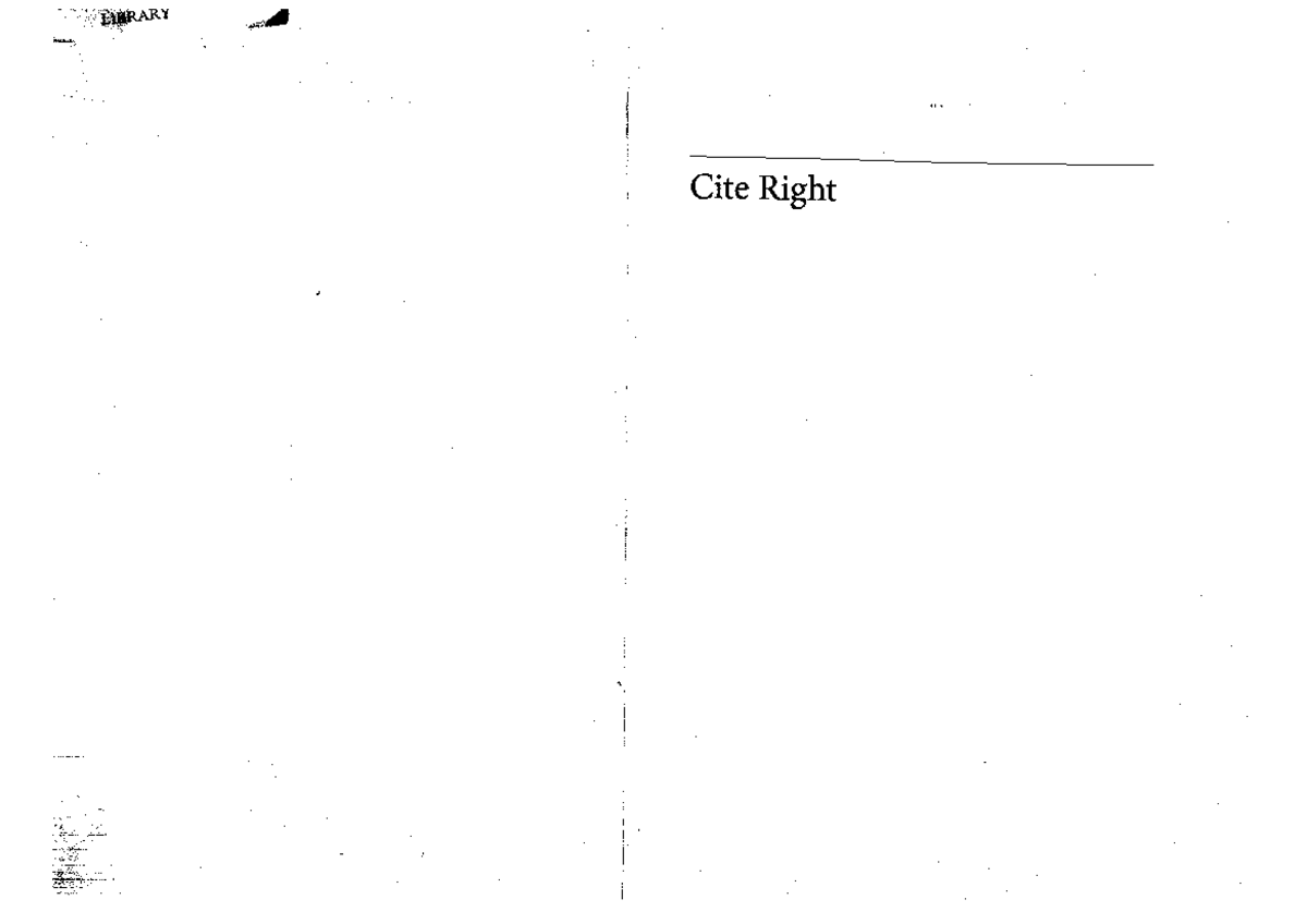 Cite Right 2nd Edition - For APA citations - 15} ,.. 1 Cite Righta ...