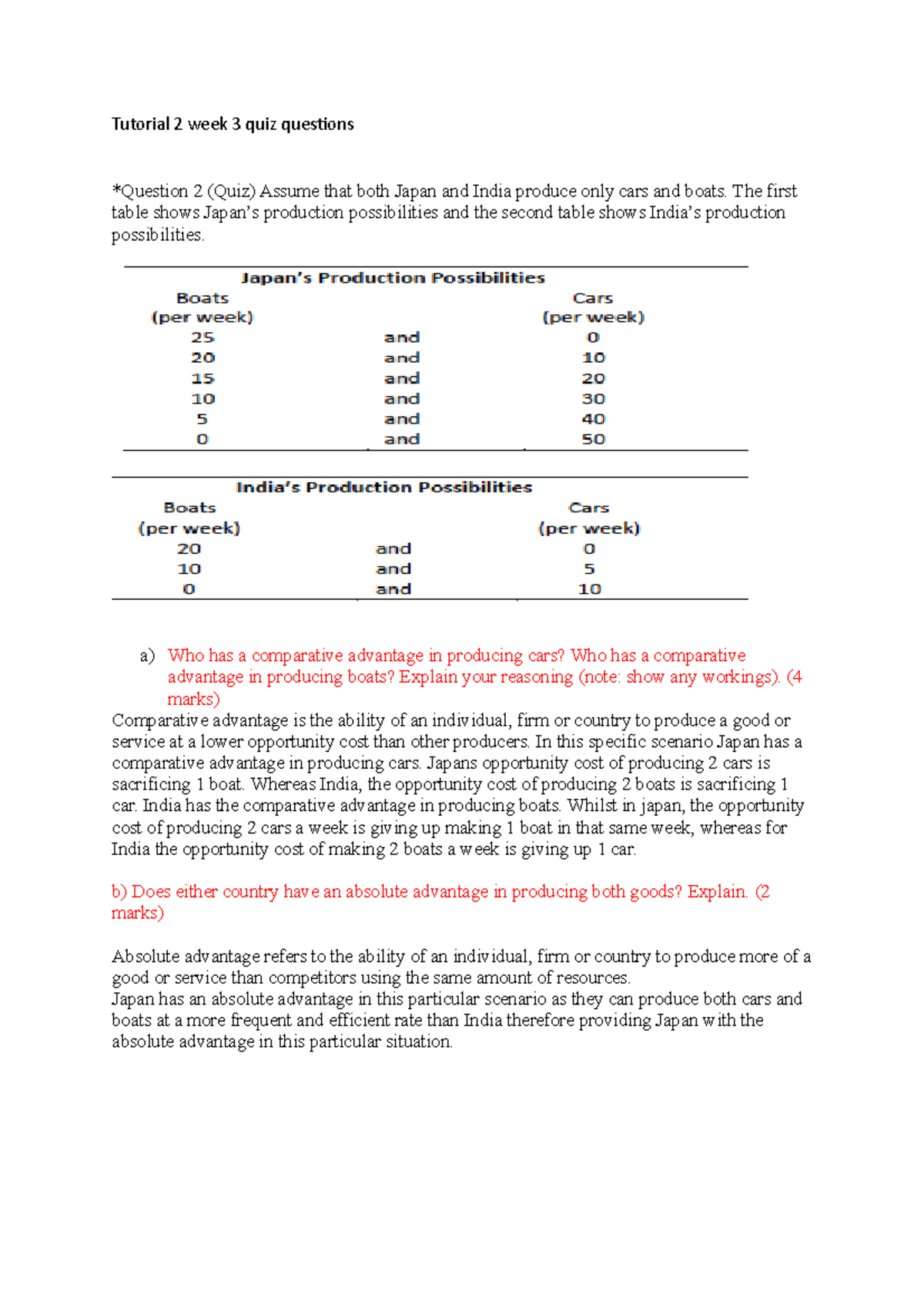 Tutorial 2 week 3 quiz questions - Tutorial 2 week 3 quiz questions ...