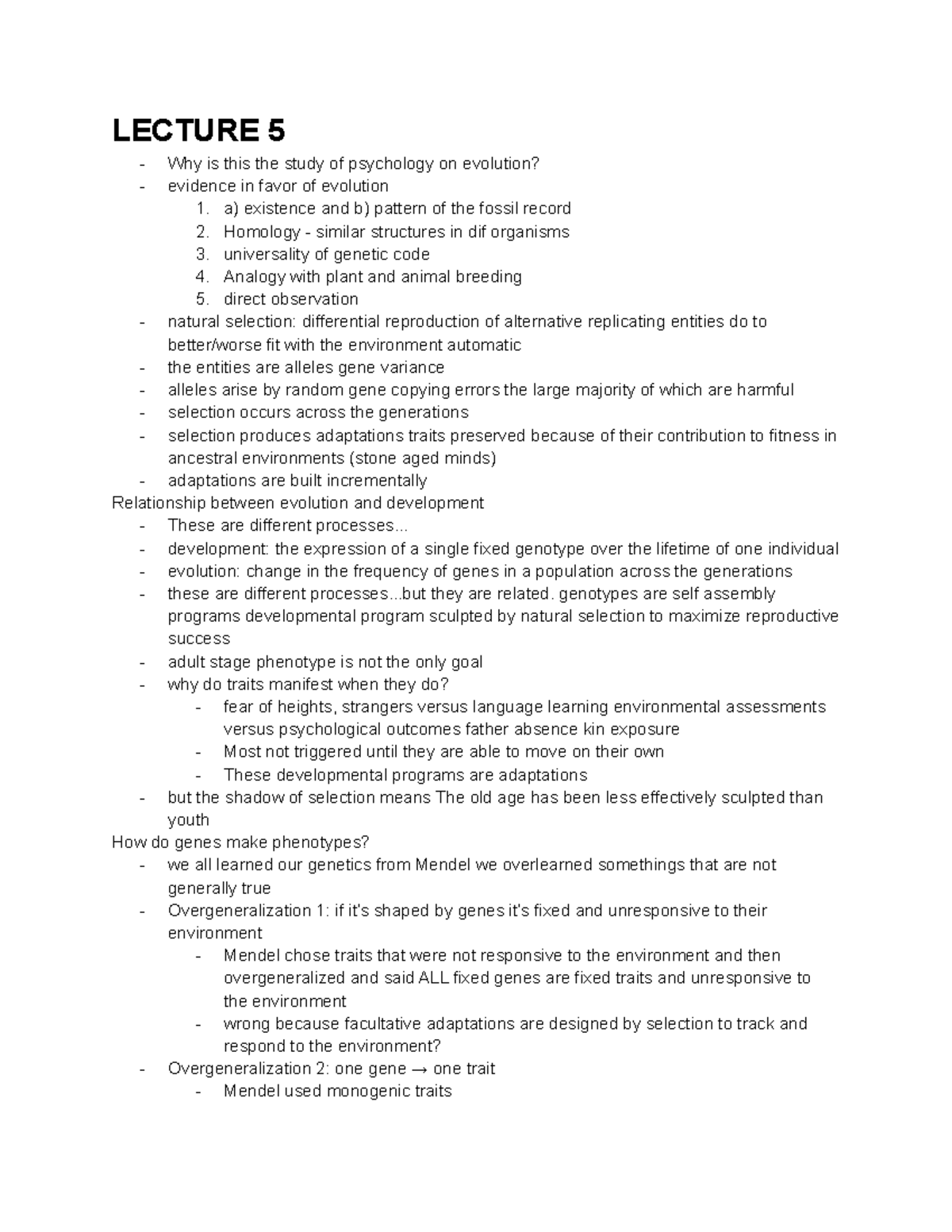 PSY 151T Lecture 5 - LECTURE 5 Why is this the study of psychology on ...