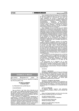 DS 032 2002 EM - sssssssssssss - Gerencia de AsesorÌa JurÌdica “GLOSARIO, SIGLAS Y ABREVIATURAS ...