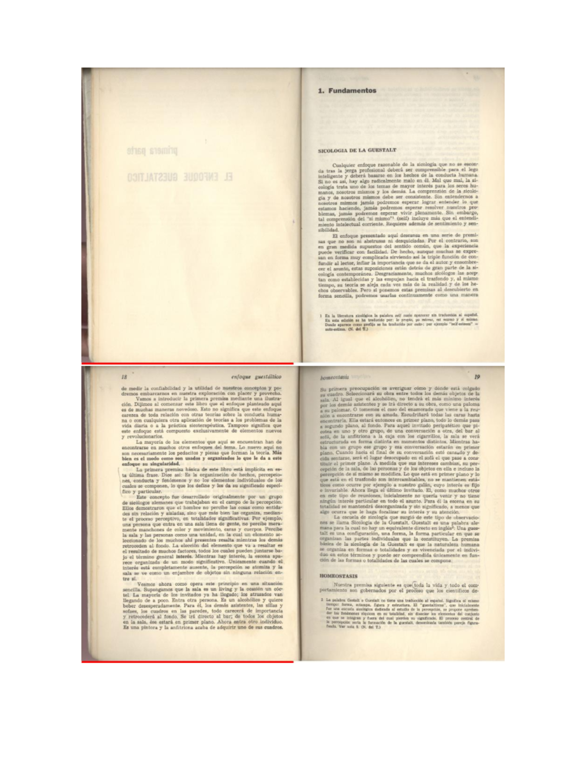 El Enfoque Gestáltico. F. Perls. (Caps. 1 a 4 y Segunda Parte) - Nuevas ...