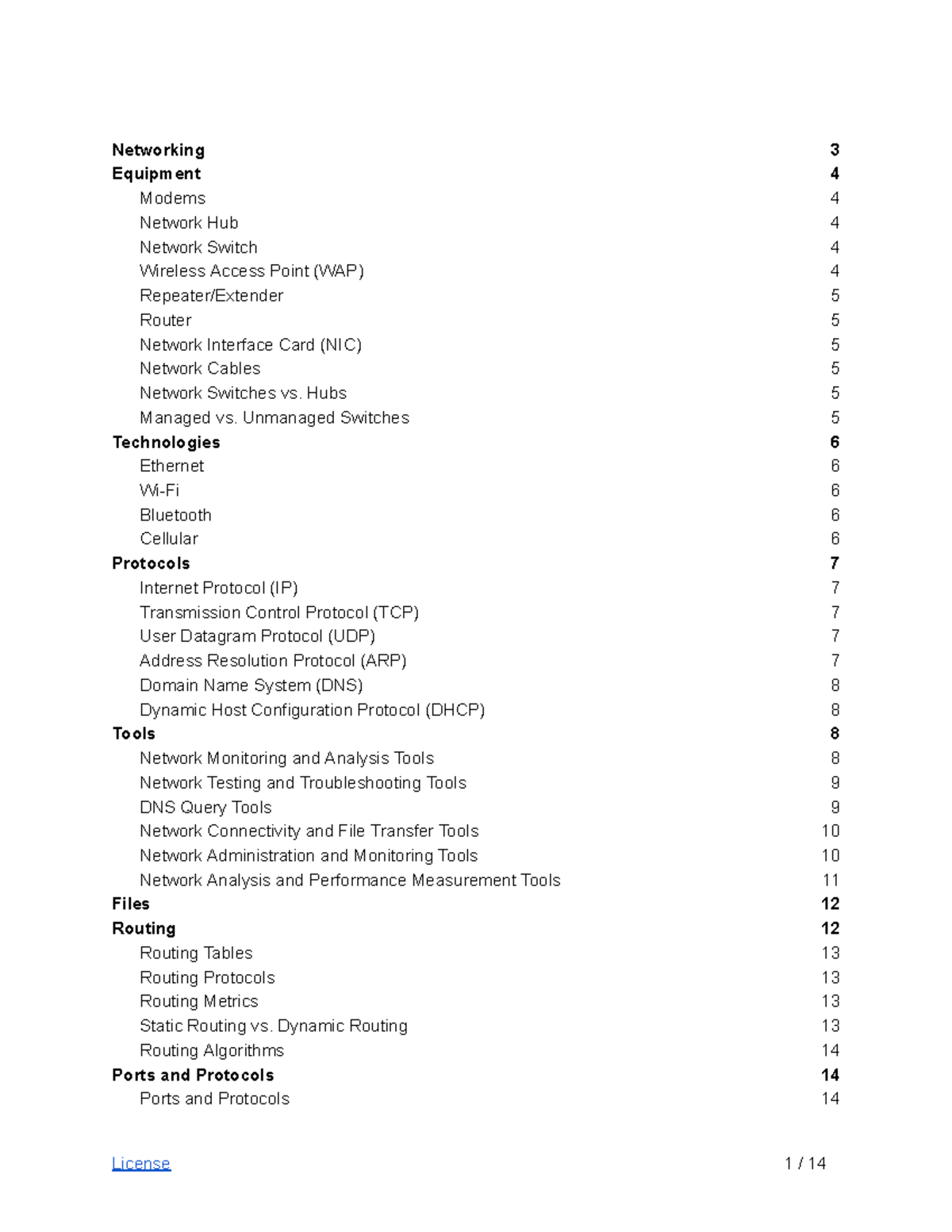Networking-Introduction - Networking Equipment Modems Network Hub Network Switch Wireless Access ...