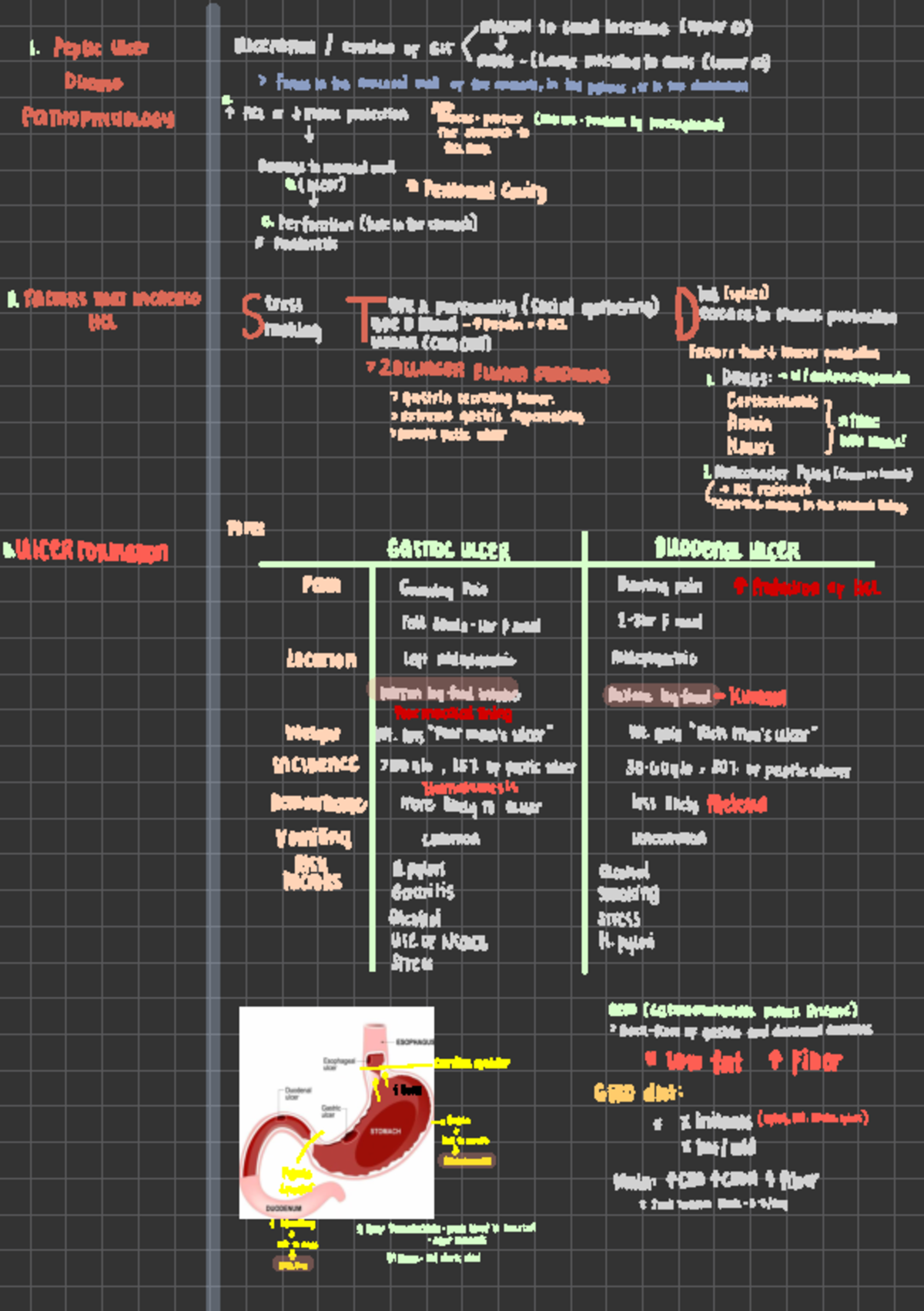 Gastrointestinal Tract Disorders (nursing managements, Pharmacologic ...