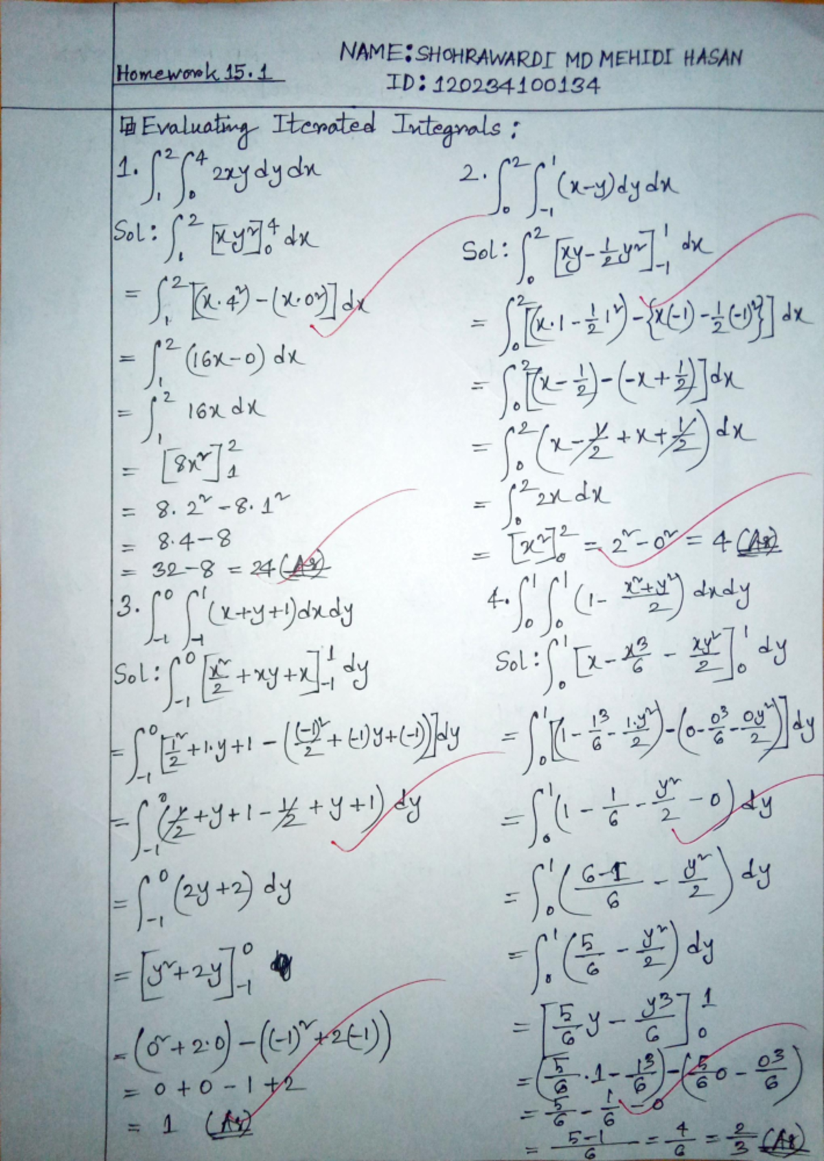 15 - Advanced mathematics solutions - Studocu