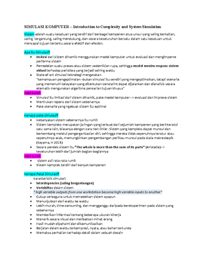 Simulasi Komputer Discrete Event Simulation - SIMULASI KOMPUTER ...