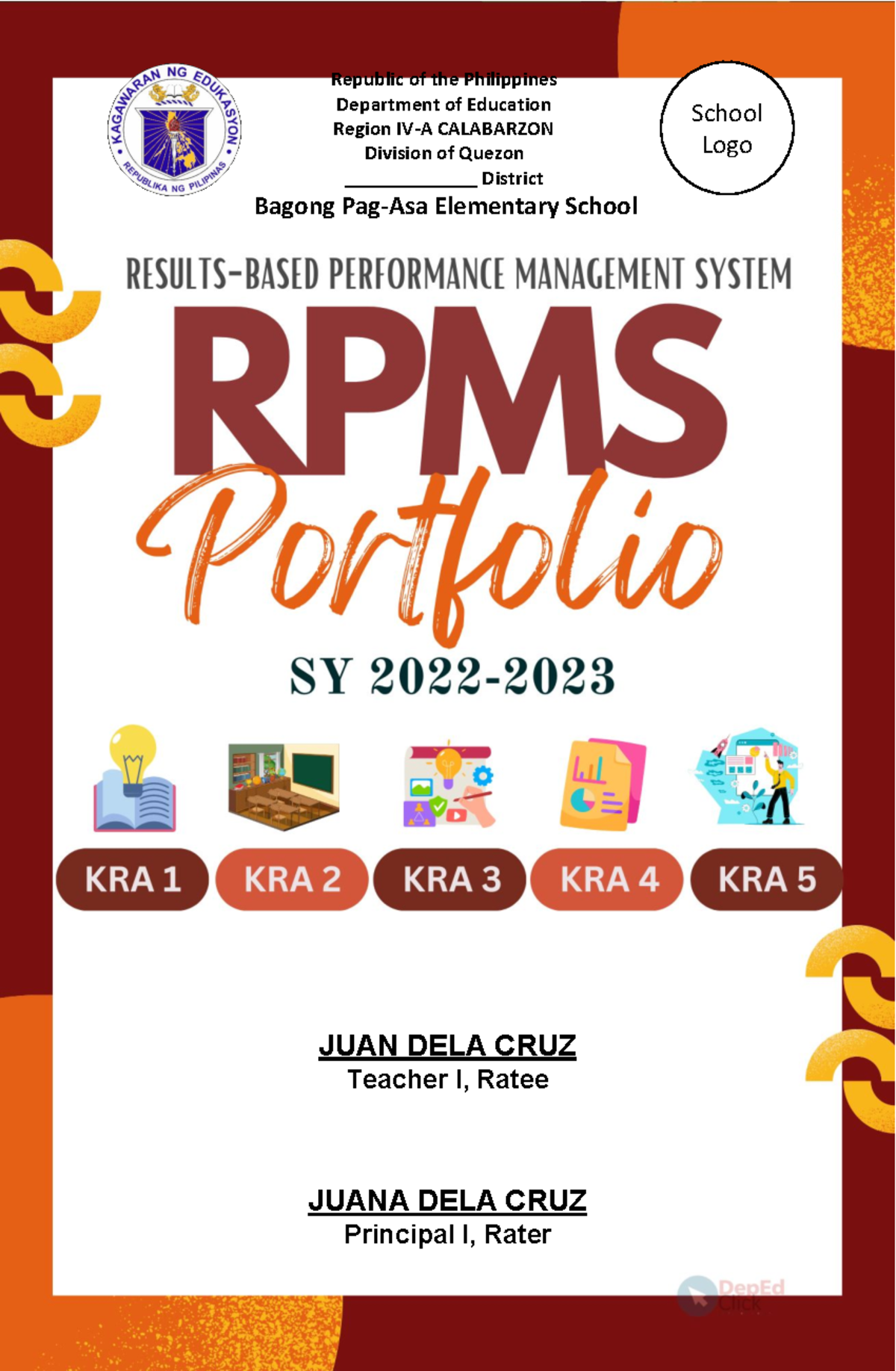 RPMS-2 - Results based - Republic of the Philippines Department of Education Region IV-A ...