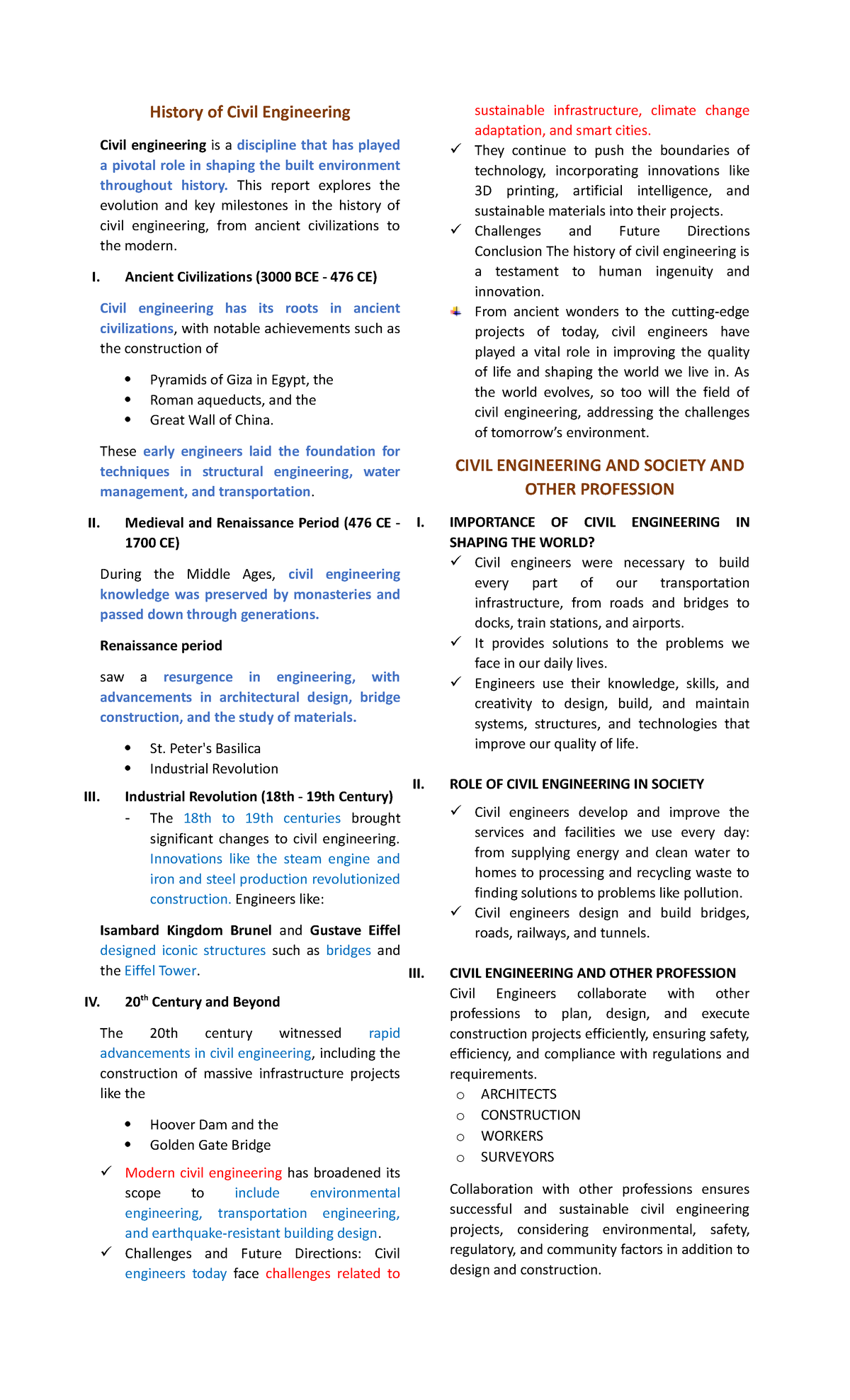 CEN-notes - Notes for simple ideas in Engineering - History of Civil ...