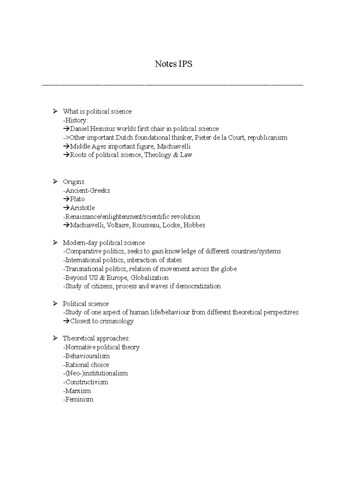 Notes IPS - Notes IPS ...