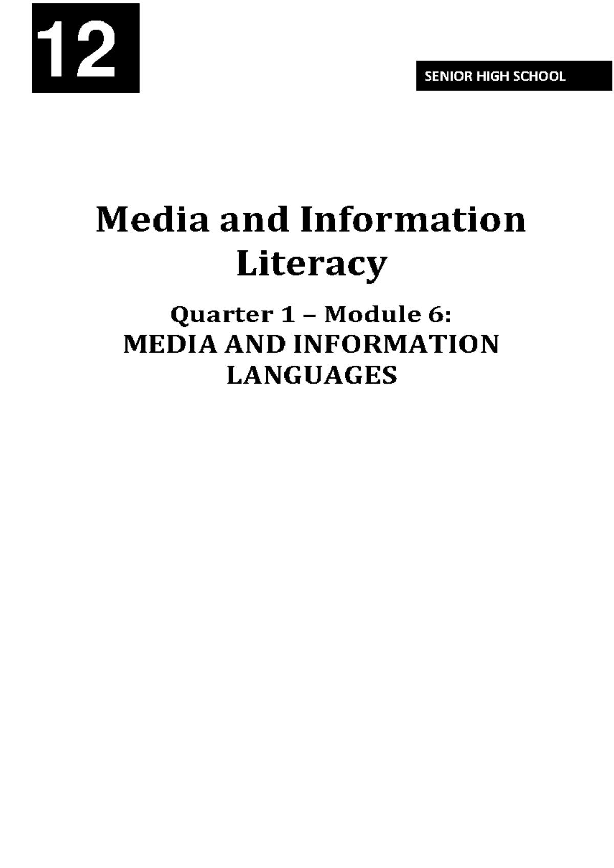 Lesson 5 media codes - daffdfd - 12 Media and Information Literacy ...