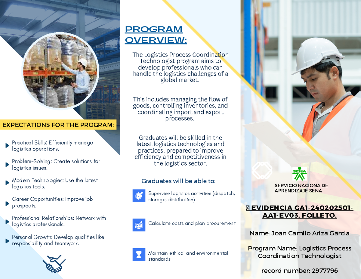 Evidencia GA1-240202501-AA1-EV03. Folleto. - SERVICIO NACIONA DE APRENDIZAJE SENA PROGRAM ...