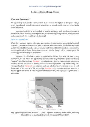 Lecture 3 - ME2020- Product Design and Development Lecture - 3 : Introduction Reverse ...