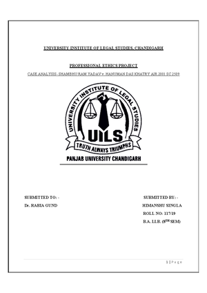 Protection OF Women FROM Domestic Violence ACT, Nayeisha Puri - LLB - PU - Studocu