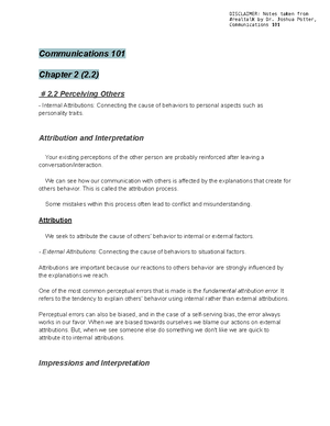 COMM 101 sample final speech outline Procrastination - Awesome Student ...