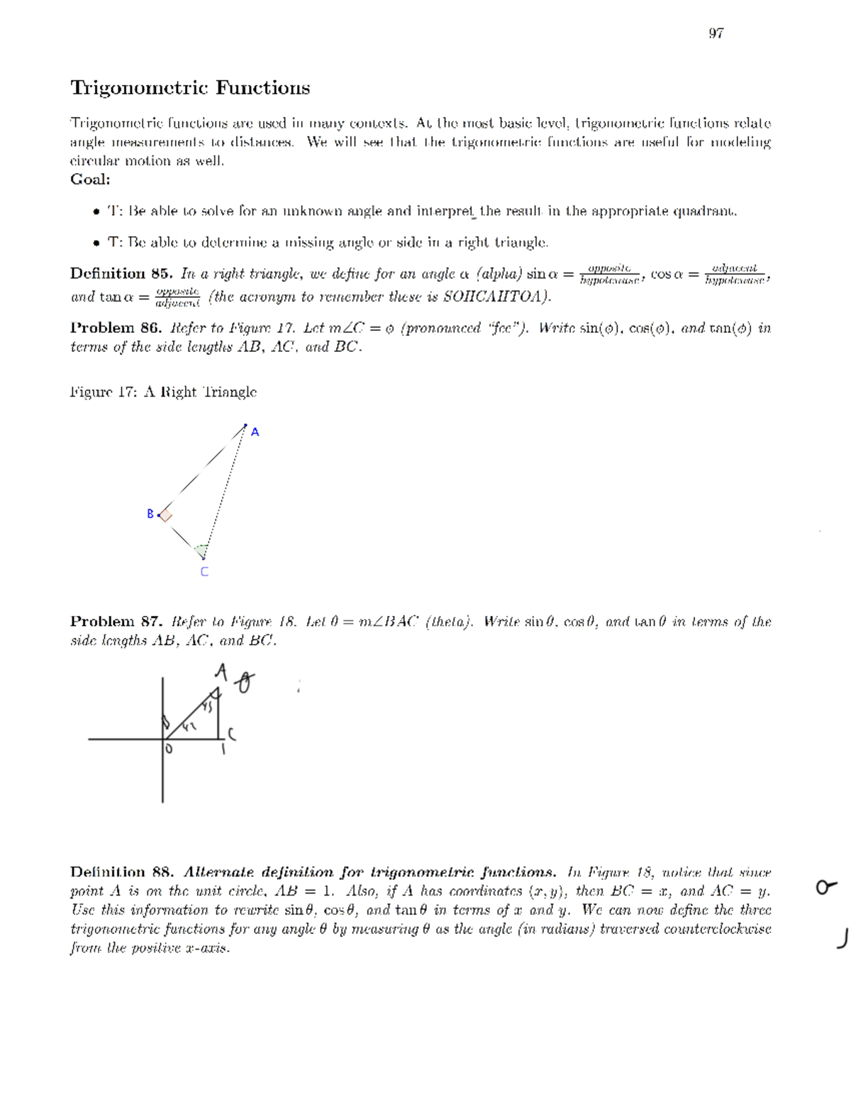 Trigonometry+GA+2-Trigonometric+Functions - MATH 1083 - Studocu