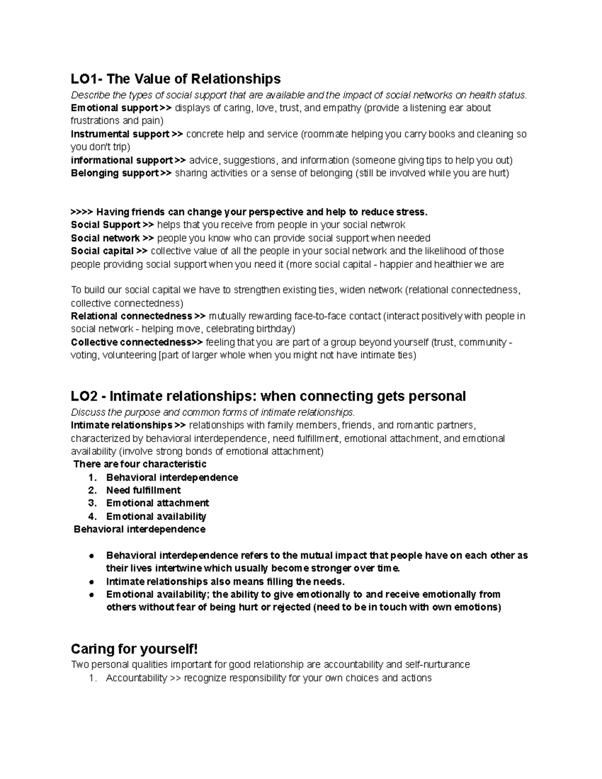 Chapter 6 Connecting and Communicatin in the modern world Notes - LO1 ...