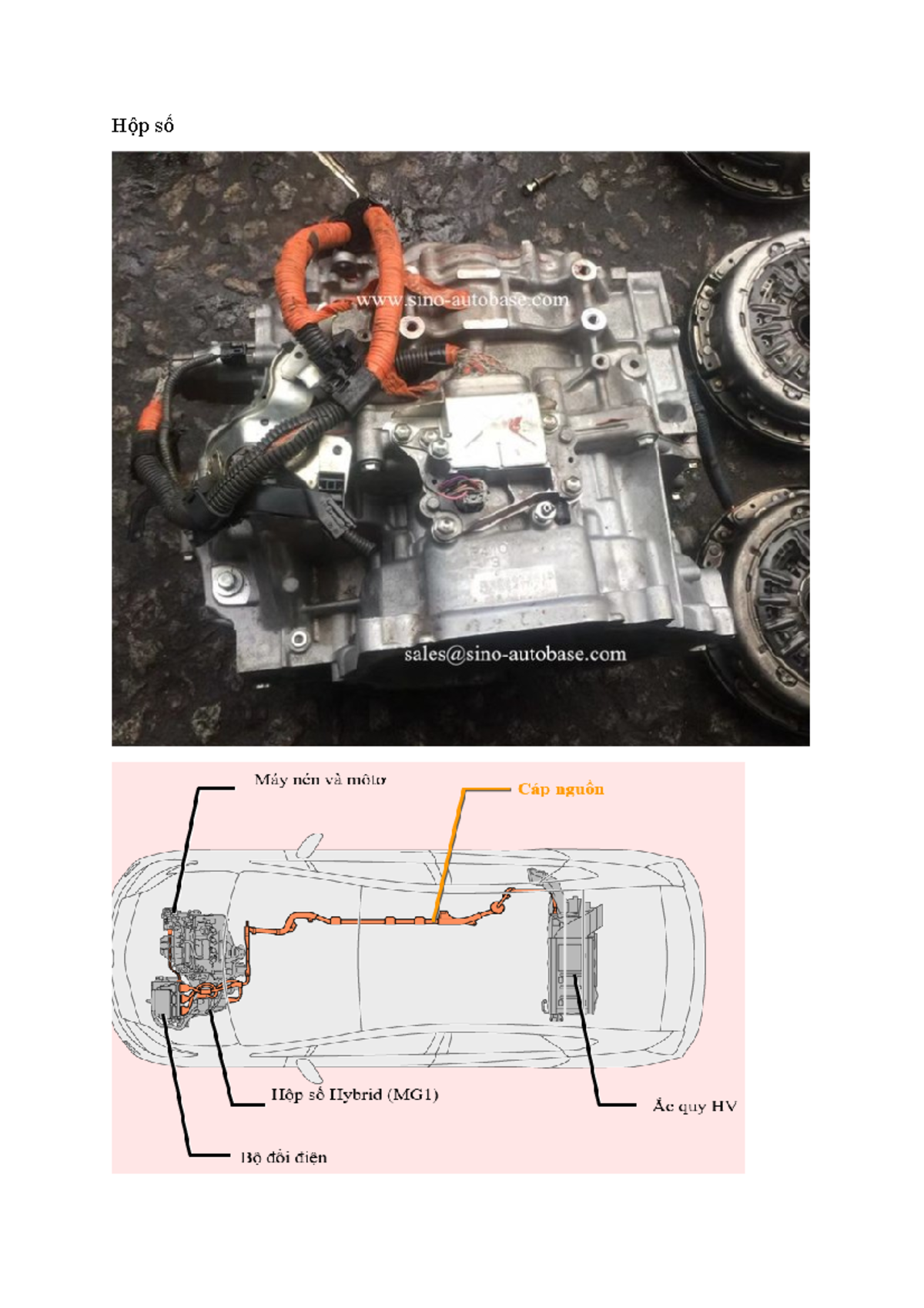 Camry hybrid - ô tô dien - Hộp số 12601F0010 COVER SUB- ASSY, ENGINE ...