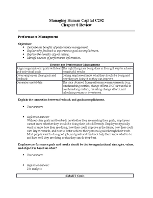 c202 managing human capital, chapter notes to help pass final ...