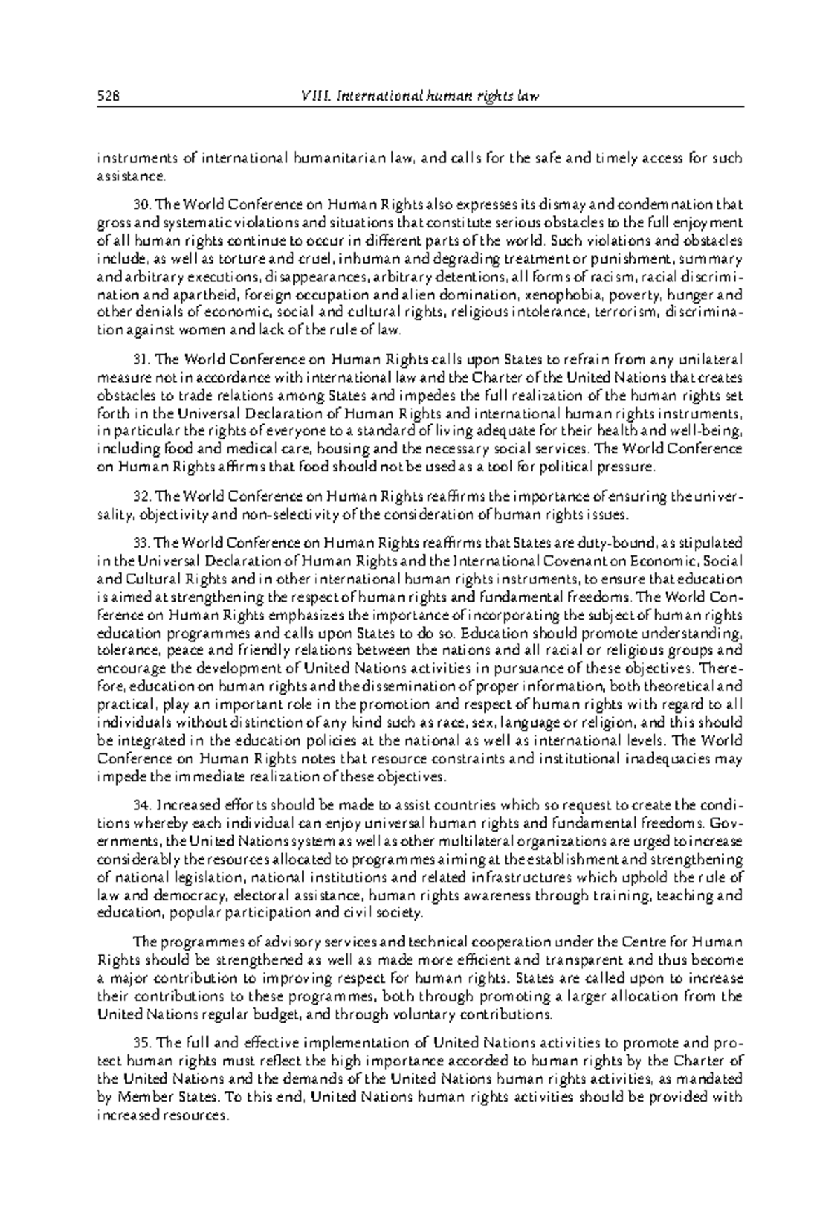 Book 1-182 - 528 VIII. International human rights law instruments of ...