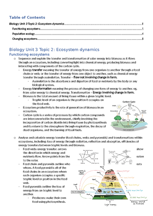 Biology Unit 4 Content Checklist - UNIT 4 – CONTENT CHECKLIST Heredity ...