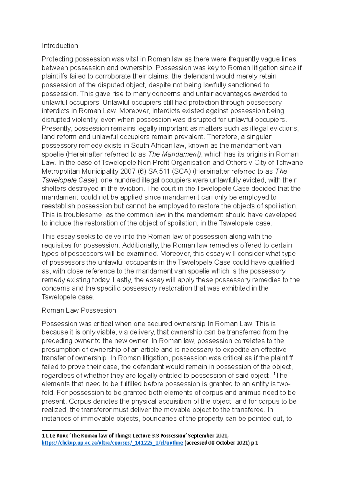 Rom 120 Assignment 2 - great summary notes that will really help ...