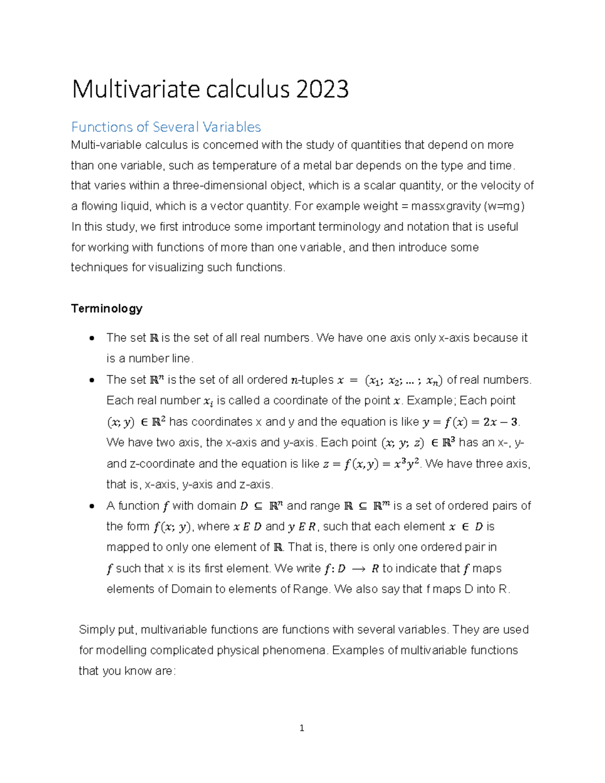 Multivariate calculus - that varies within a three-dimensional object ...