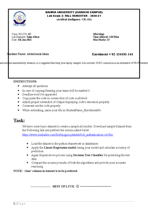 LAb4 Experiment - Computer Organization and Architecture - Studocu