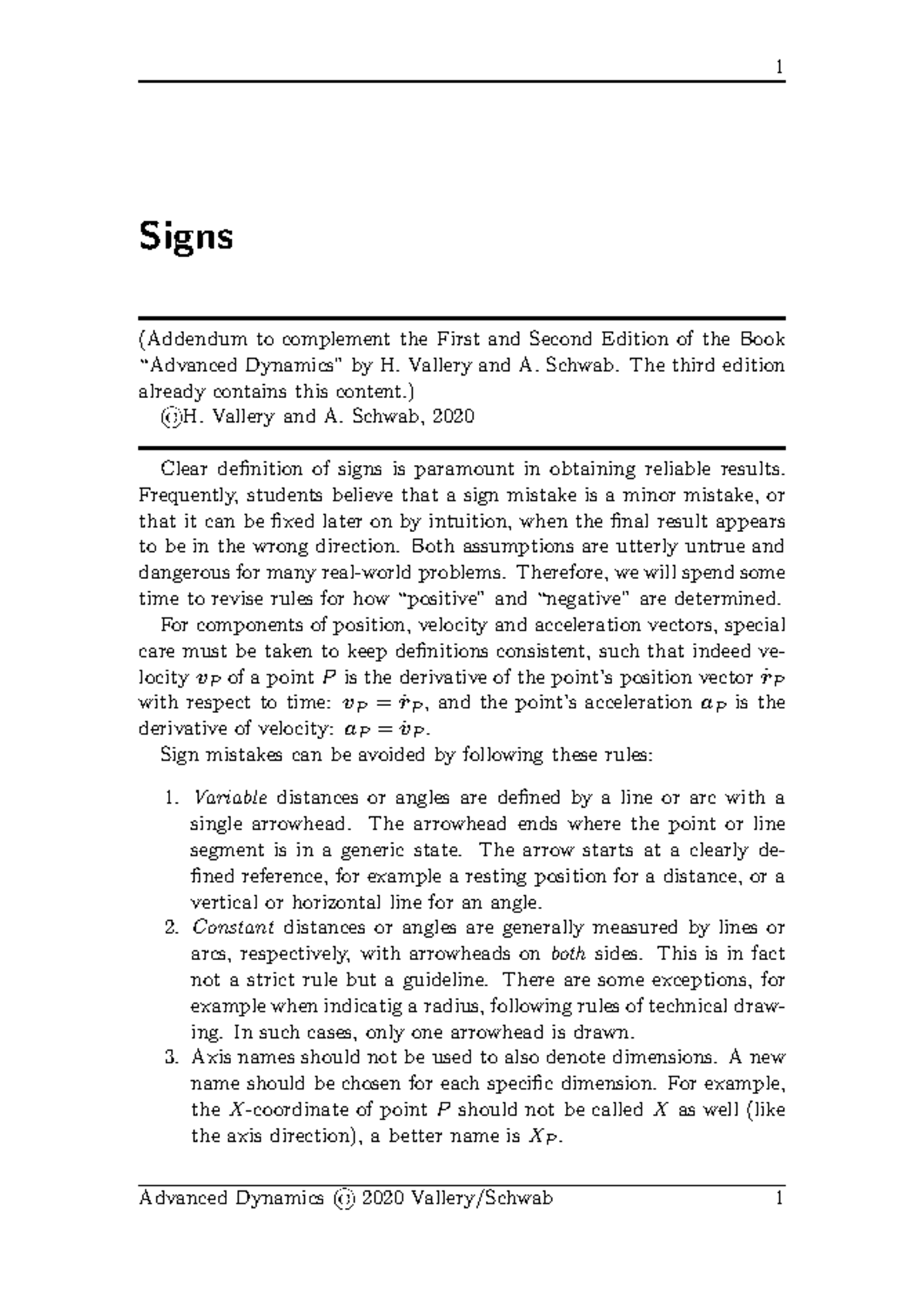 RBD Signs - Hulp bij tekens - Signs (Addendum to complement the First ...