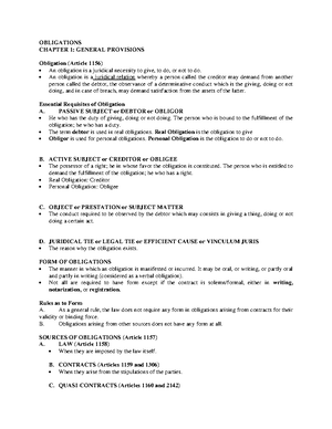 Chapter 3 SEC. 2 - CHAPTER 3: DIFFERENT KINDS OF OBLIGATIONS SECTION 2 ...
