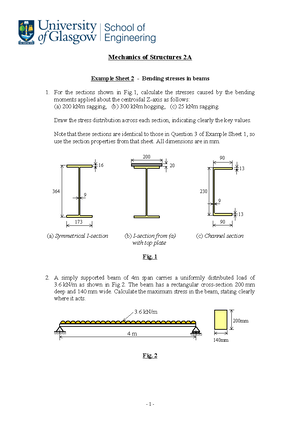 Beam Deflection Questions - Chapter 9 Deflections of Beams 9 ...
