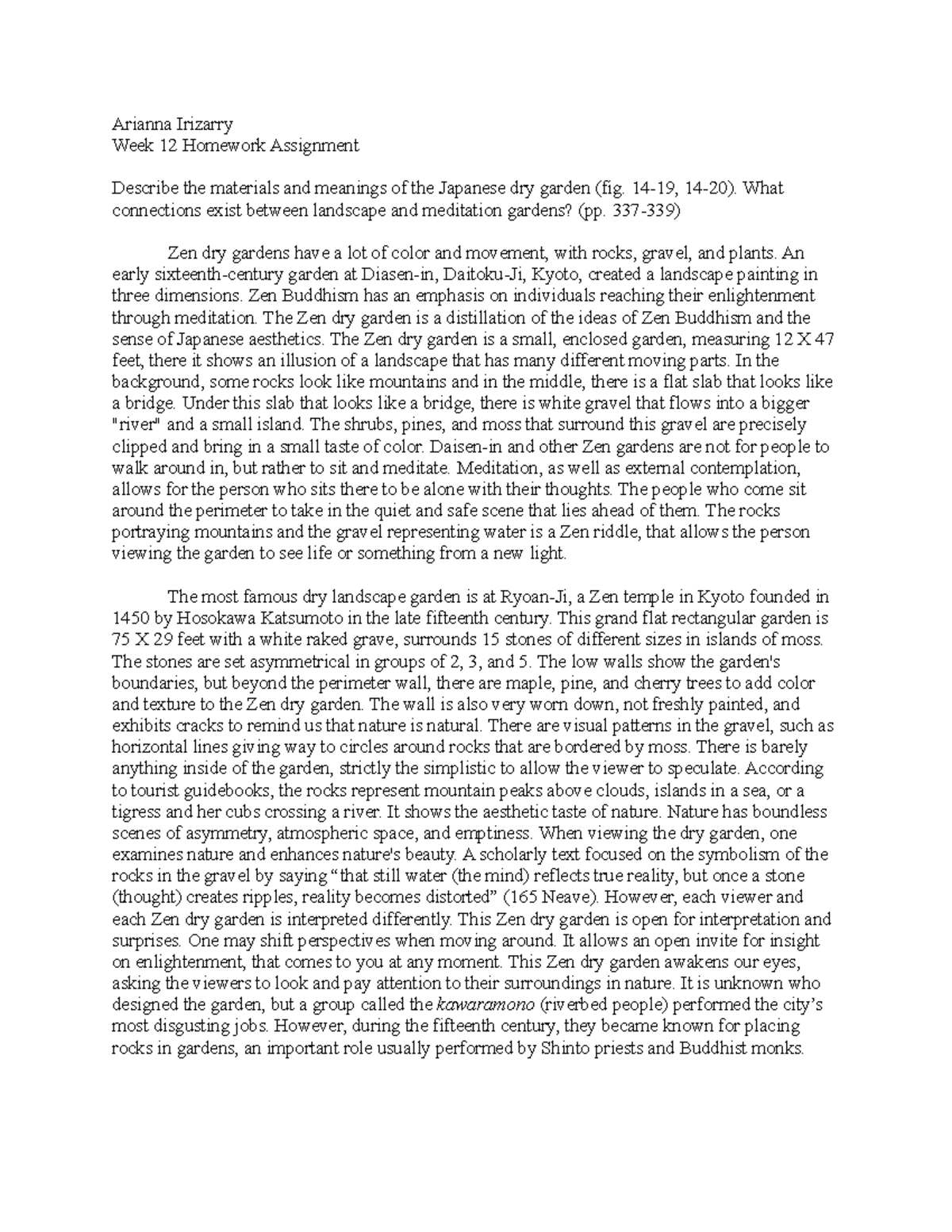 Week 12 Homework Assignment - Arianna Irizarry Week 12 Homework ...