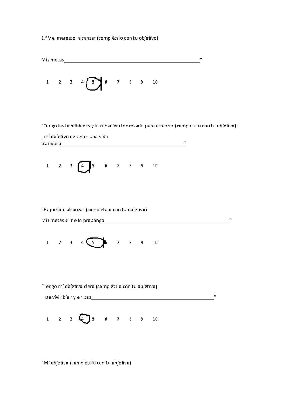 IVU Actividad 6 Jostyn Ching - 1.“Me merezco alcanzar (complétalo con ...