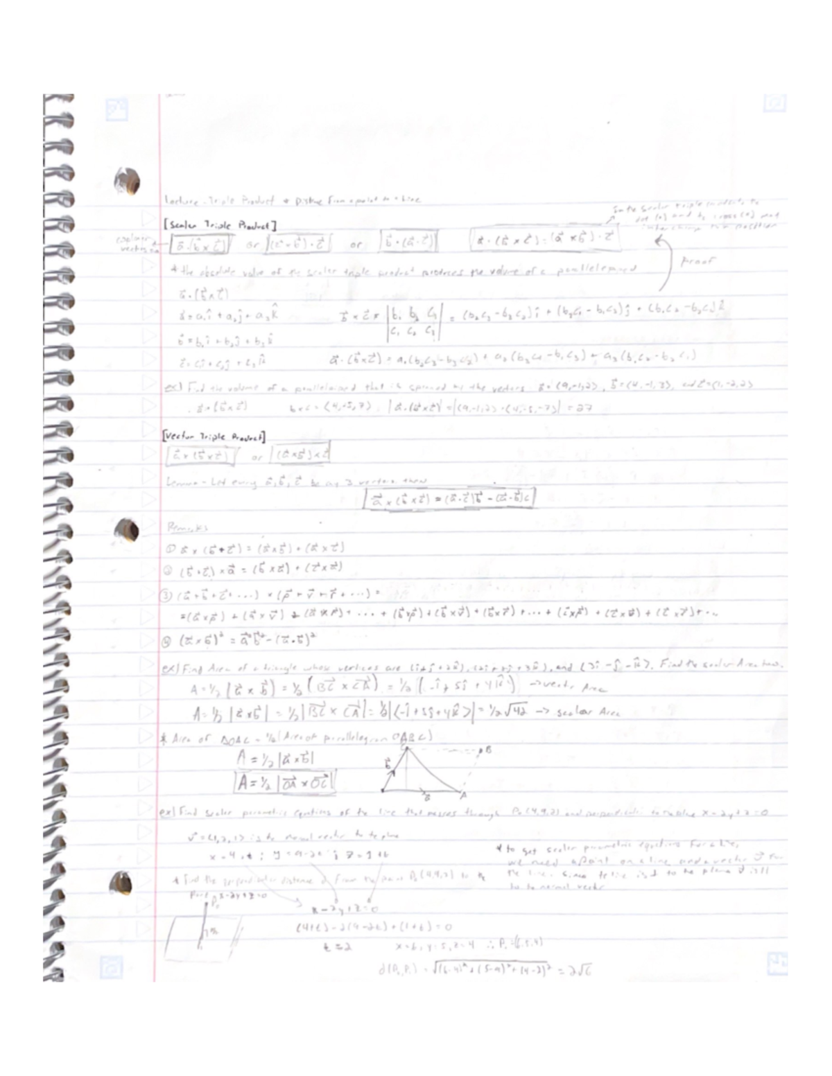 Lecture Triple Product And Distance From Point To Line MA 242 Studocu lecture-triple-product-and-distance-from-point-to-line-ma-242-studocu