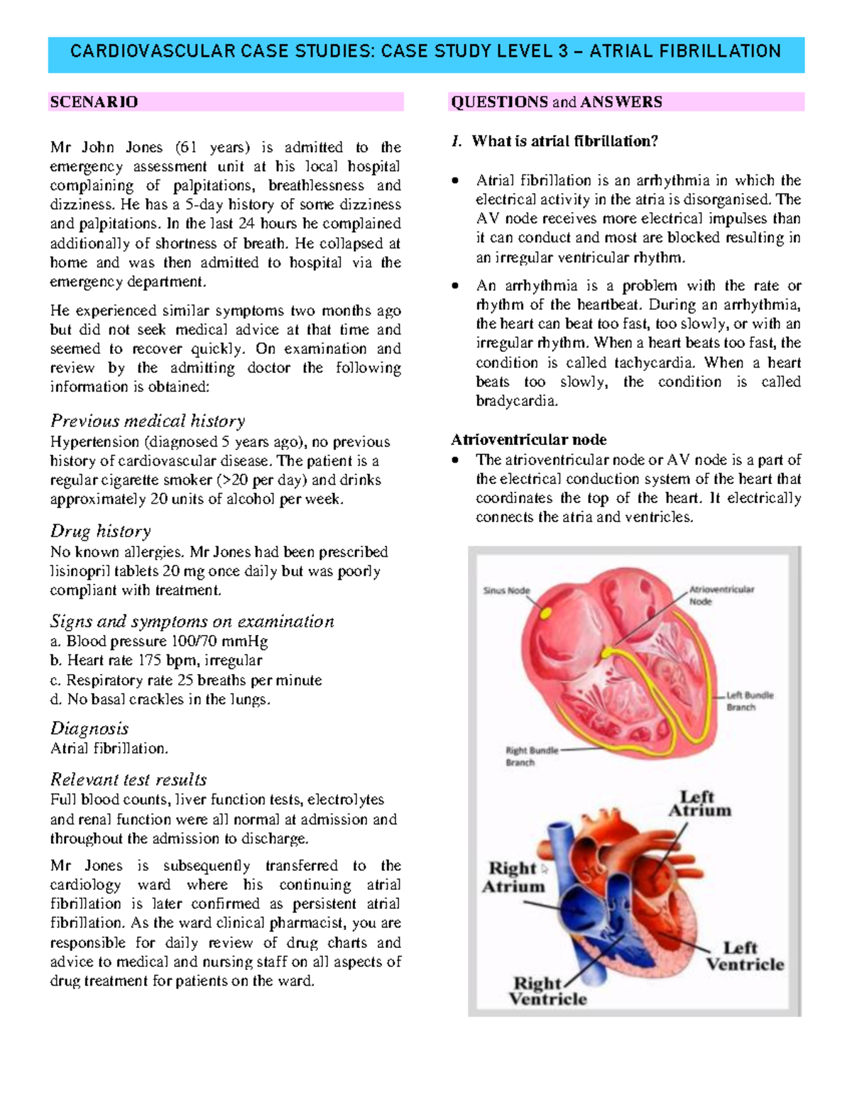 PCOL-LAB-midterm-CASE- Study- Level-3- Atrial- Fibrillation ...