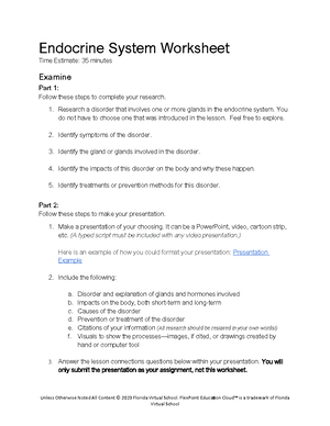 Homeostasis activity 2020 (1) - Homeostasis FEEDBACK LOOPs ACTIVITY ...
