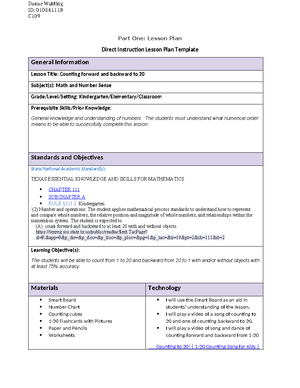 C109 Task 1 wgu.edu - A. 1. two-colored counters A use of this tool is ...