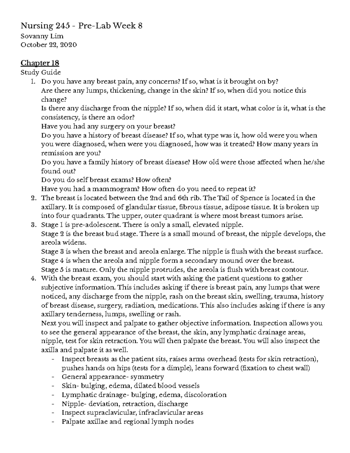 Pre-Lab Week 8 - Pre-Lab Week 8 - Nursing 245 - Pre-Lab Week 8 Sovanny ...