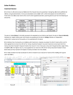Linear Programming - Lecture notes 1 - The Role of Mathematical Models ...