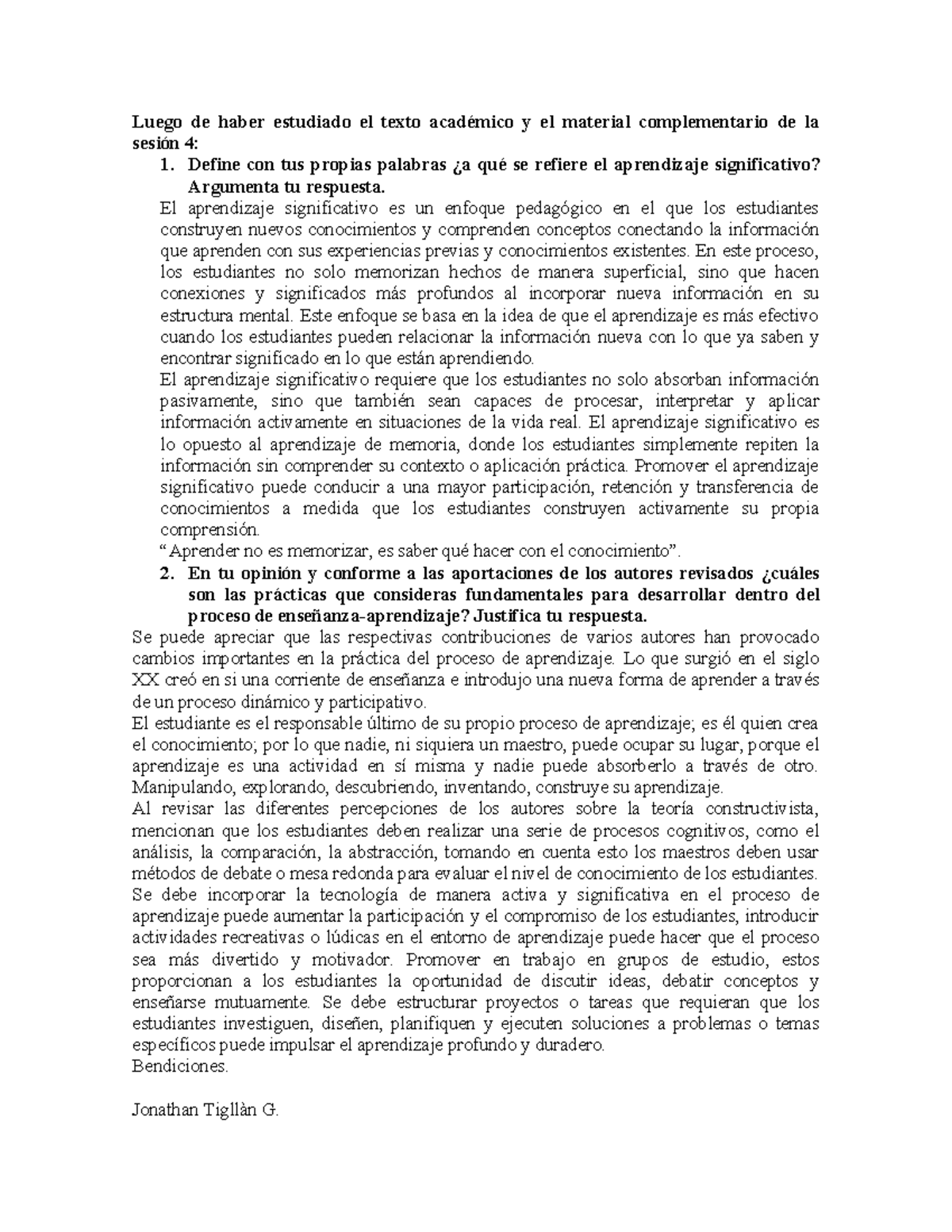 FORO 3-p - Luego de haber estudiado el texto académico y el material ...