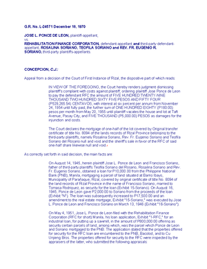 Special-Proceedings - notes - SPECIAL PROCEEDINGS AND SPECIAL WRITS ...