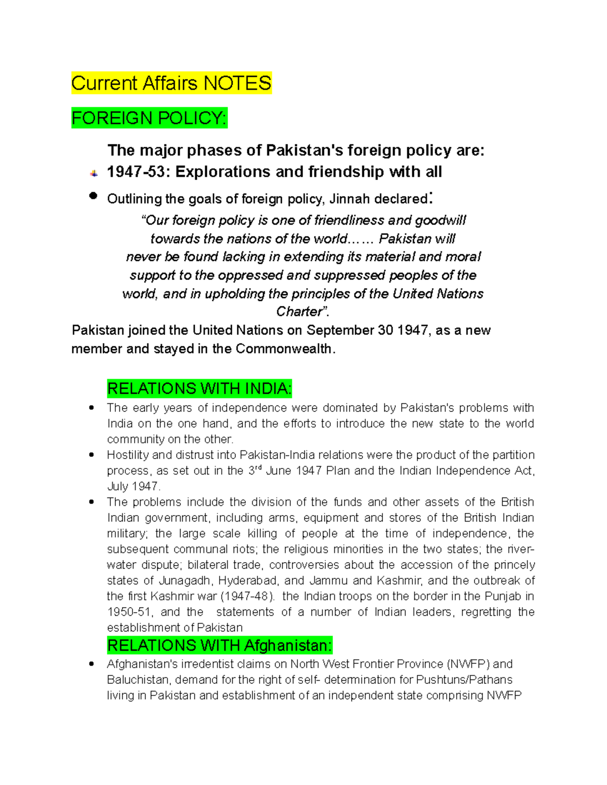 1621874833503 Current Affairs Notes-For CSS 2022 - Web Development ...