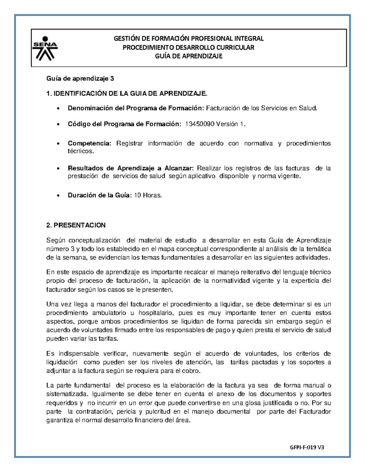 Guia aprendizaje 3 - trabajo - GESTI”N DE FORMACI”N PROFESIONAL ...